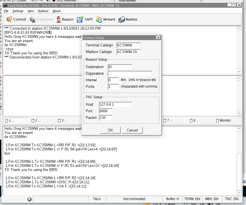 Packet Radio With Windows – KC3SMW