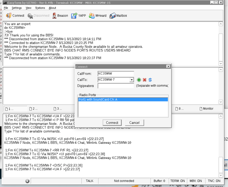 Packet Radio With Windows – KC3SMW