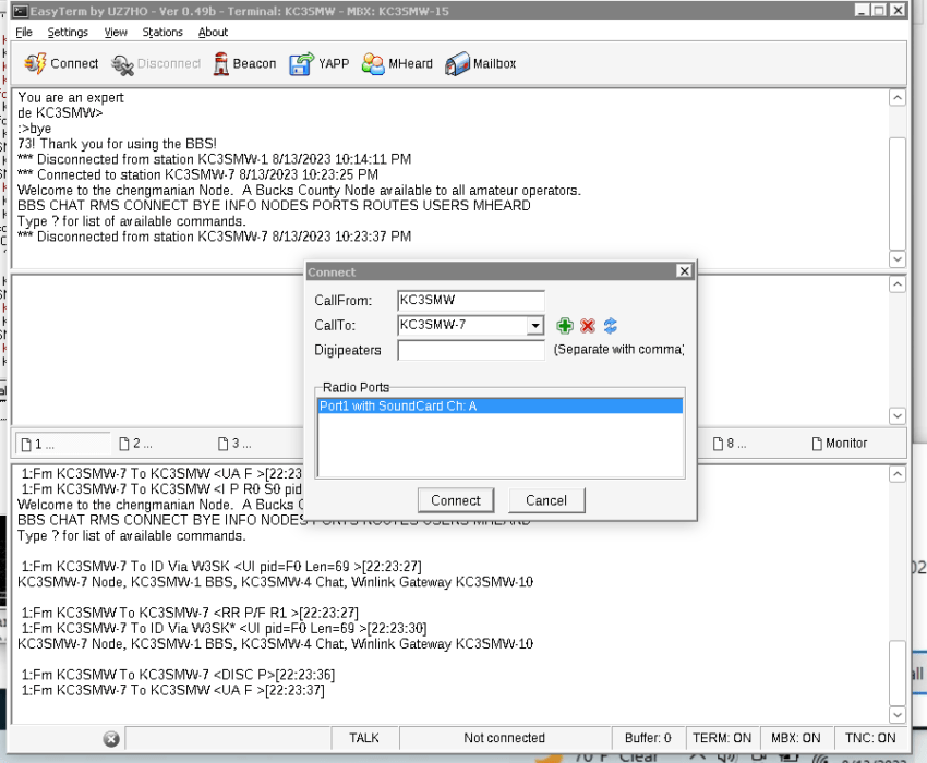 Packet Radio With Windows – KC3SMW